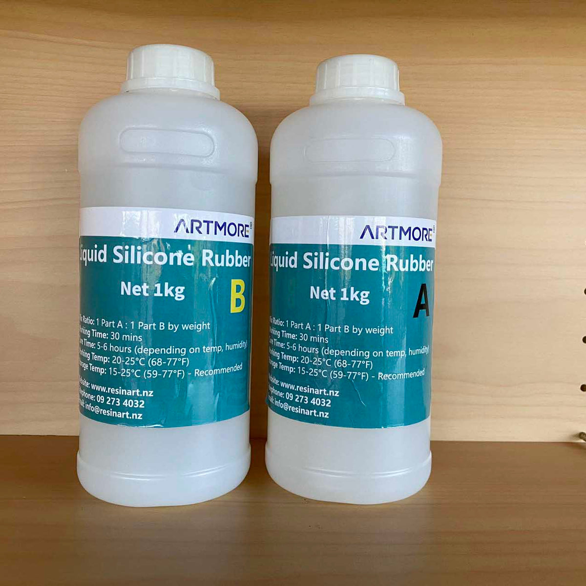 Shore A 20 - RTV Addition Cure Liquid Silicone Rubber - Mould Making ...