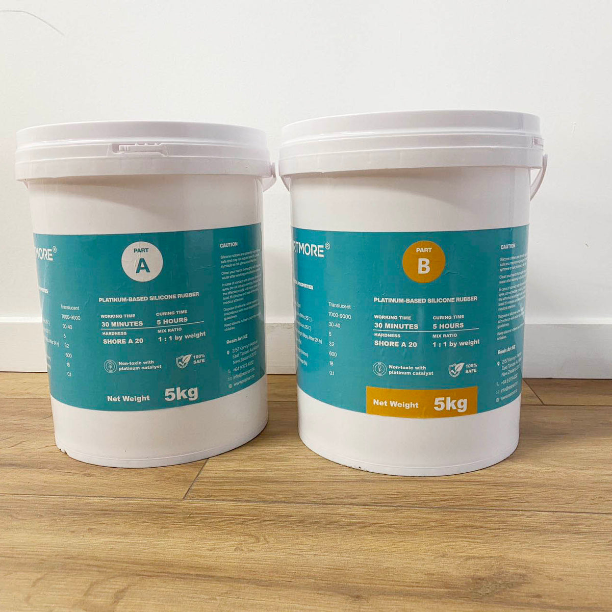 Shore A 20 - RTV Addition Cure Liquid Silicone Rubber - Mould Making ...