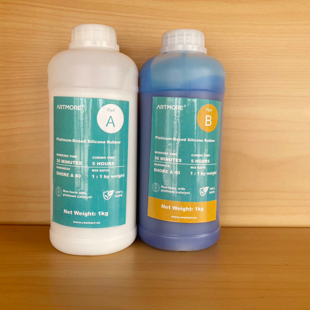 Shore A 40 - RTV Addition Cure Liquid Silicone Rubber - Mould Making ...