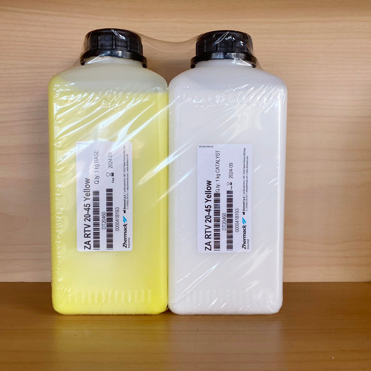 ZHERMACK SILICONE RUBBER ZA RTV 20-45 1+1kg Made In Italy – Resin Art NZ