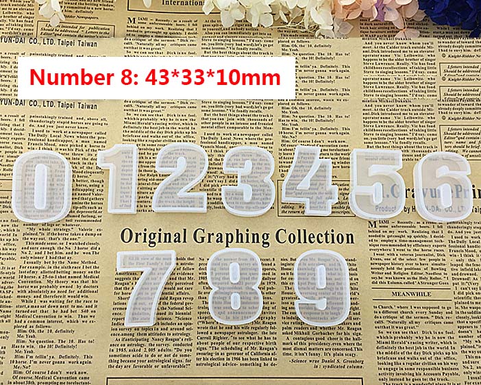 Number Moulds - Individual – Resin Art NZ