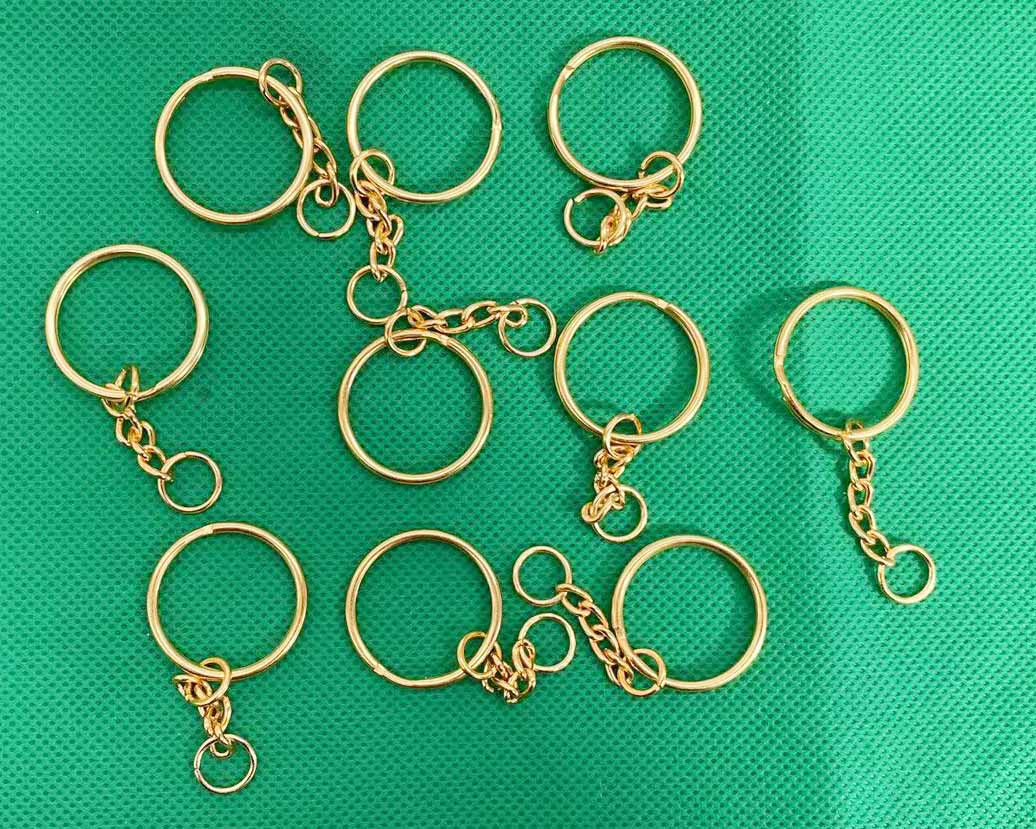 Golden Key Chain Accessories - 2 years Warranty – Resin Art NZ