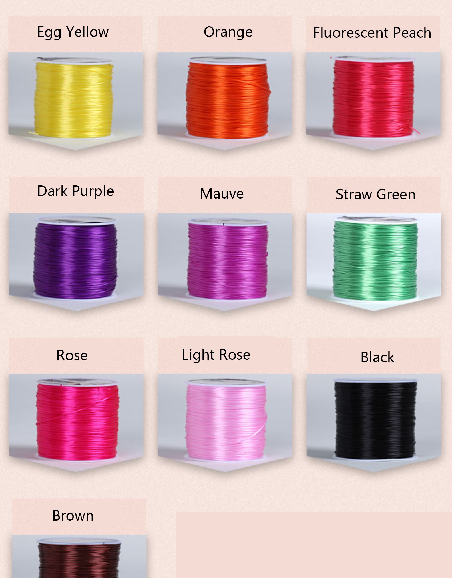 Stretch Elastic String Cord – Resin Art NZ