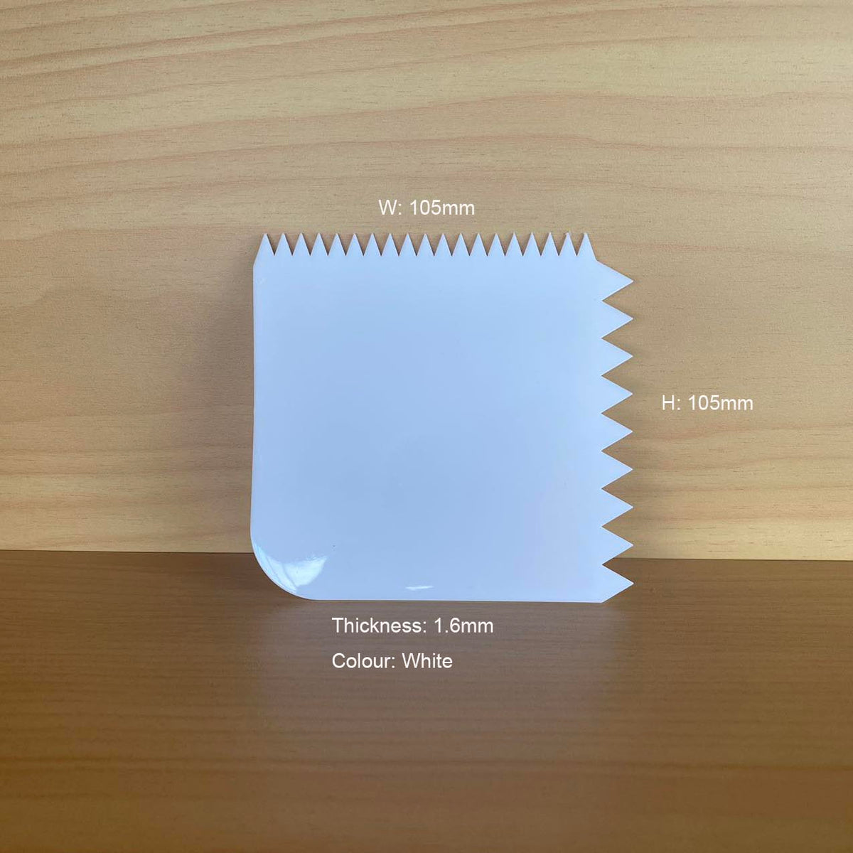 Epoxy Spreader / Plastic Scraper / Notch Adhesive Trowel - Perfect for ...