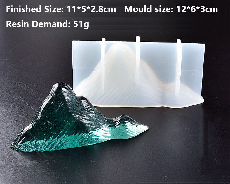 Mountain Epoxy Resin Silicone Moulds Landscape, Rockery, Paperweight ...